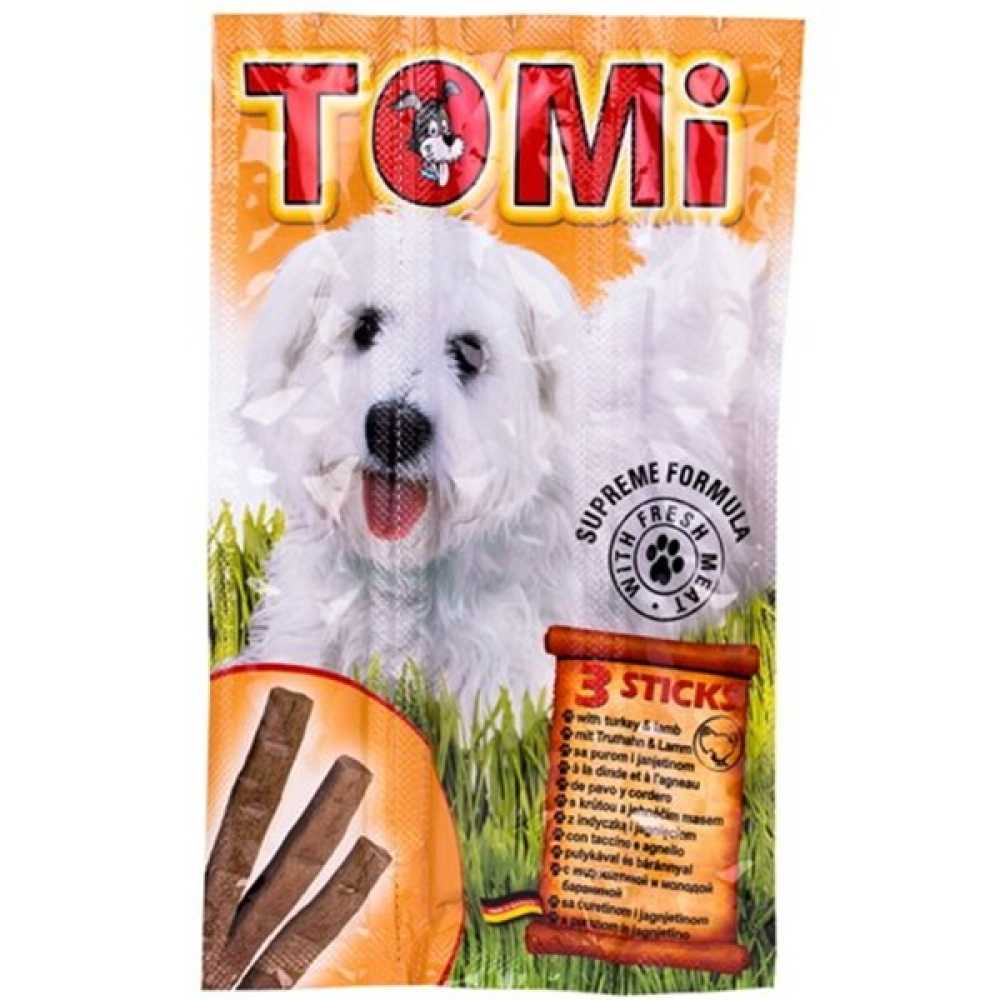 TOMI Dog Sticks poslastica za pse - Ćuretina/Jagnjetina 3kom