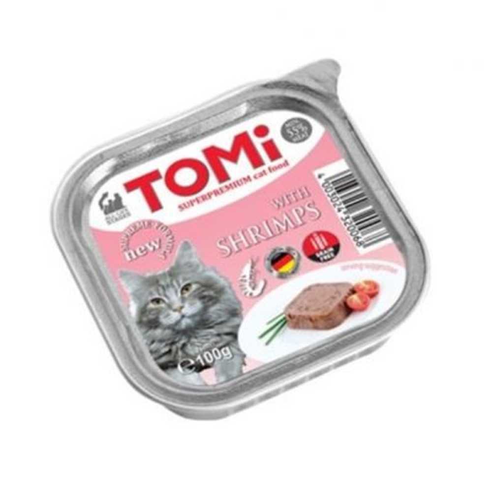 TOMI Cat pašteta za mačke - Škampi 100g