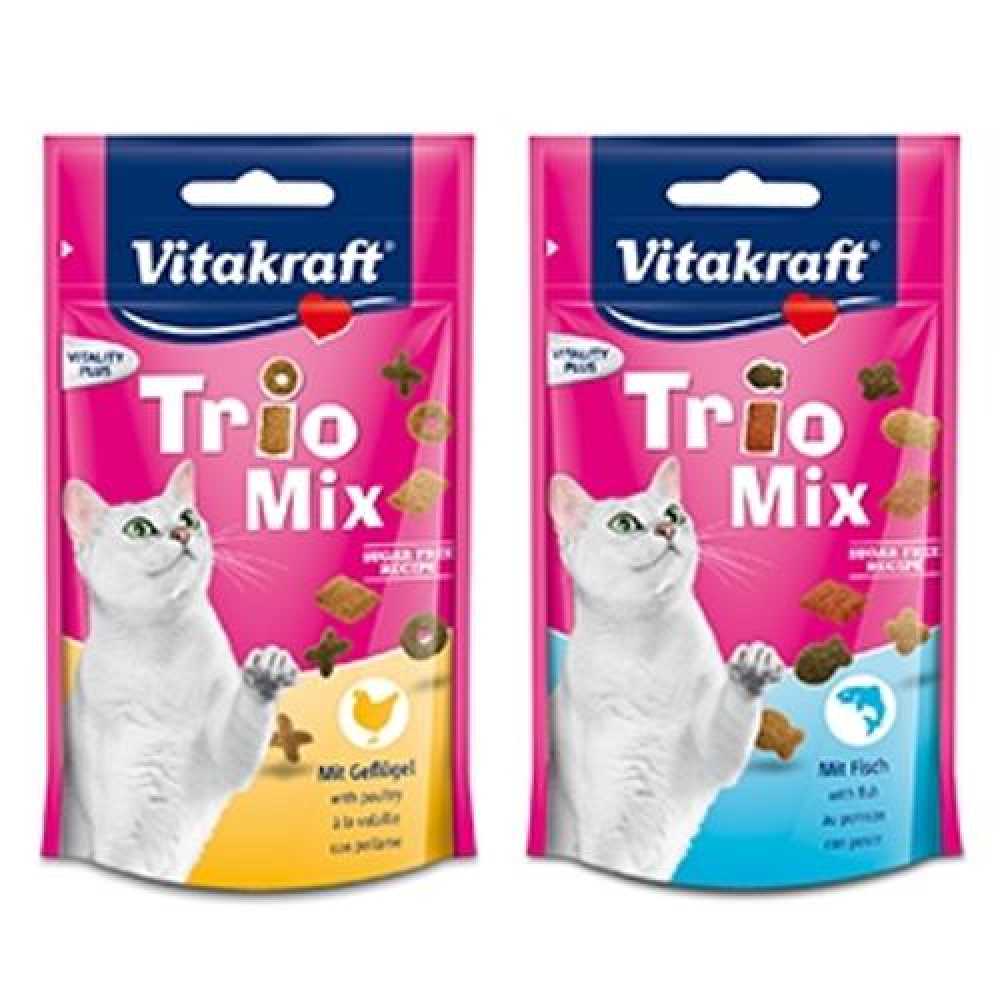 Vitakraft Trio Mix poslastica za mačke - Riba 60g