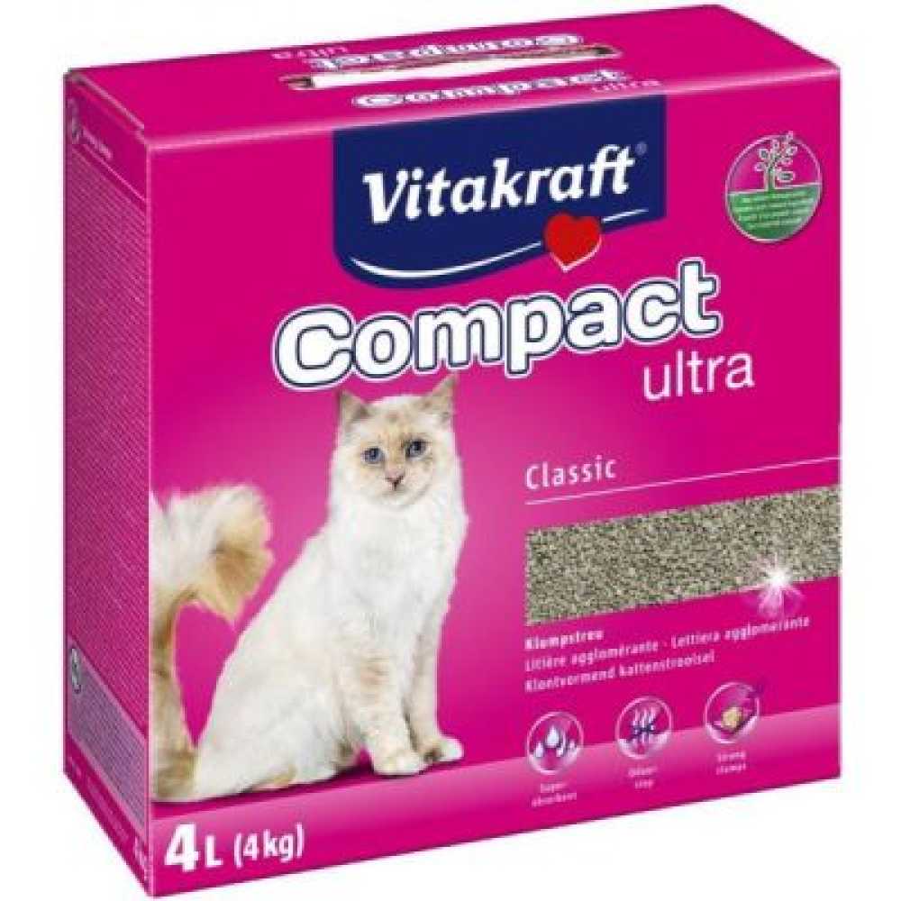 Vitakraft Compact ultra posip za mačke 4kg