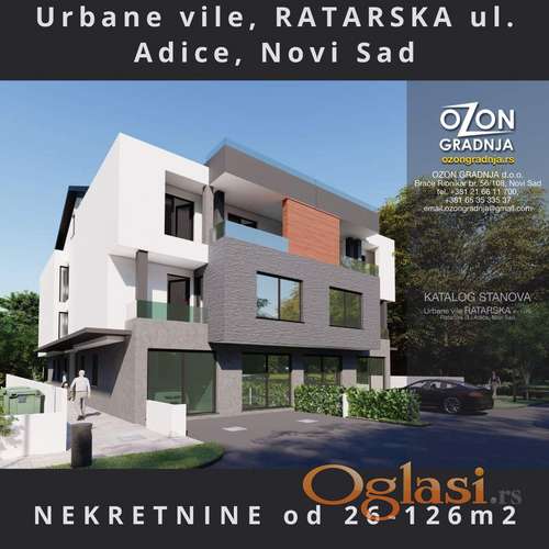 Garsonjera 28.52m2 _ Adice, Novi Sad