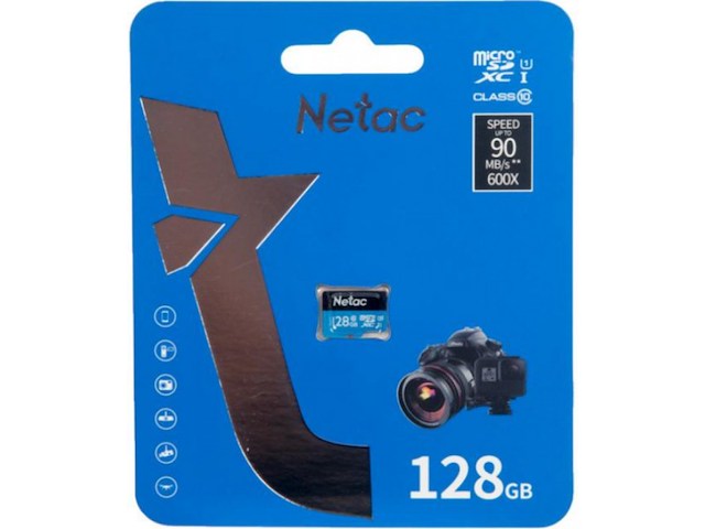 Memorijska kartica NETAC 128GB klasa 10!