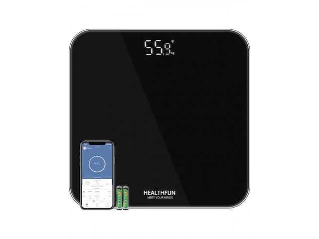Smart telesna vaga max 180kg, BMI, Bluetooth konekcija