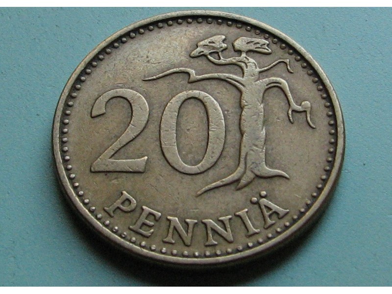 Finska - 20 Pennia 1963