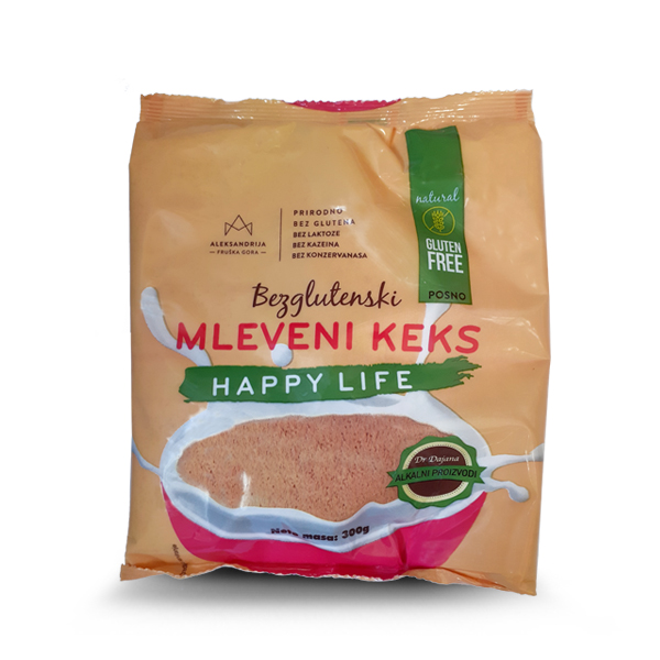 Bezglutenski mleveni keks Happy Life