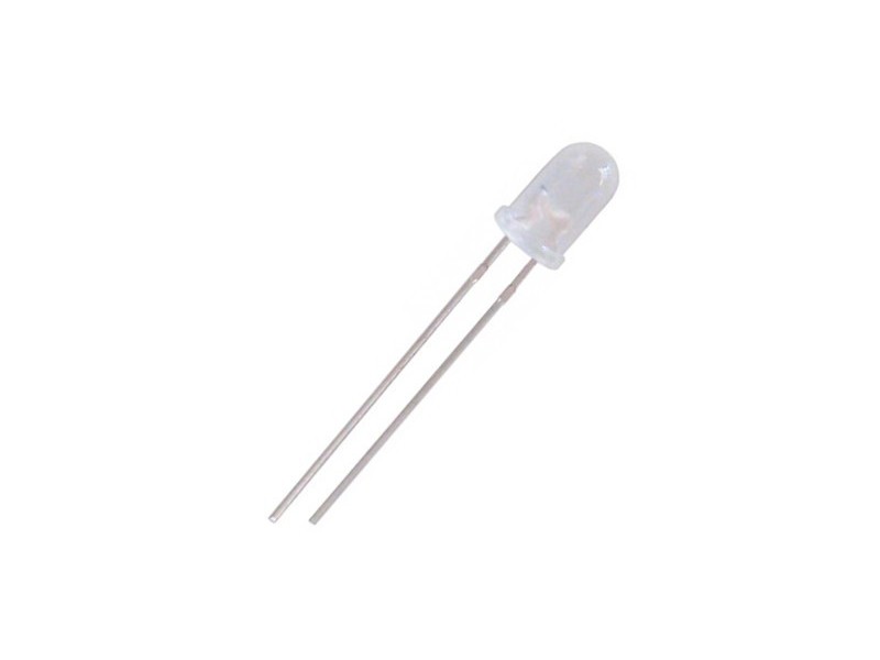 LED dioda mutno bela 5mm