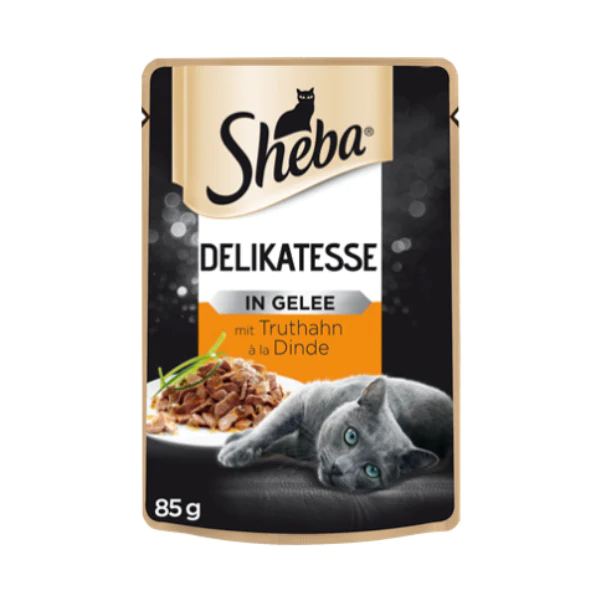 Sheba kesica za macke Delikatesse curetina 85gr