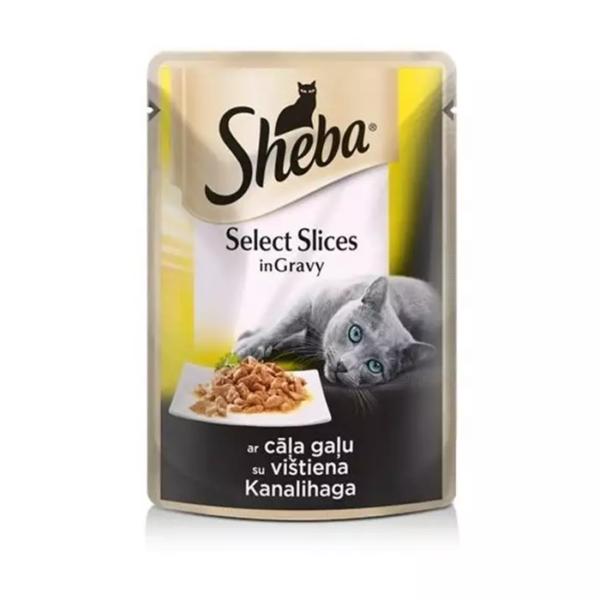 Sheba kesica za macke Selection piletina 85gr