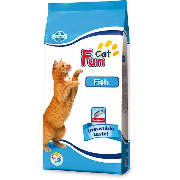 Fun cat granule za macke, riba, 20kg