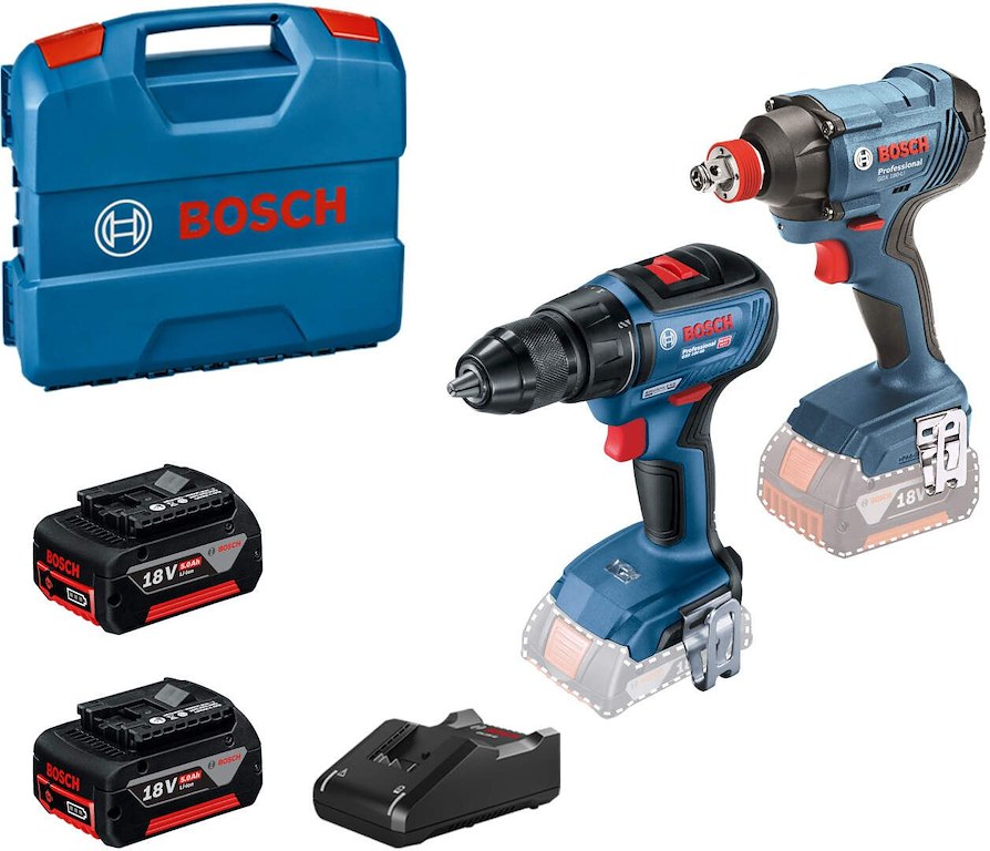 Bosch Set aku. alata GSR 18V-50 GDX 180-LI