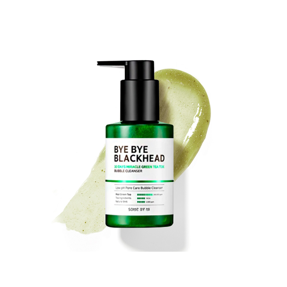 SOME BY MI Bye Bye Black Head 30Days Miracle Green Tea Tox Bubble Cleanser 120gr