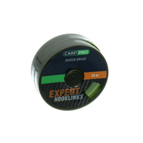 CARP PRO SHOCK BRAID 25M 45LB GREEN CP3625-045