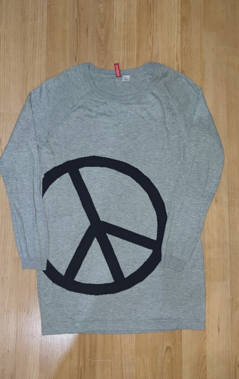 Nova H&M tunika dzemper Peace