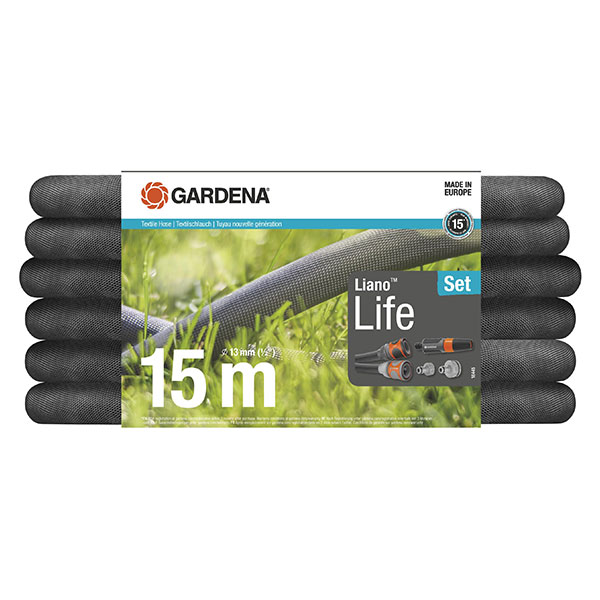 Tekstilno crevo Liano Life 15m set Gardena GA 18445-20