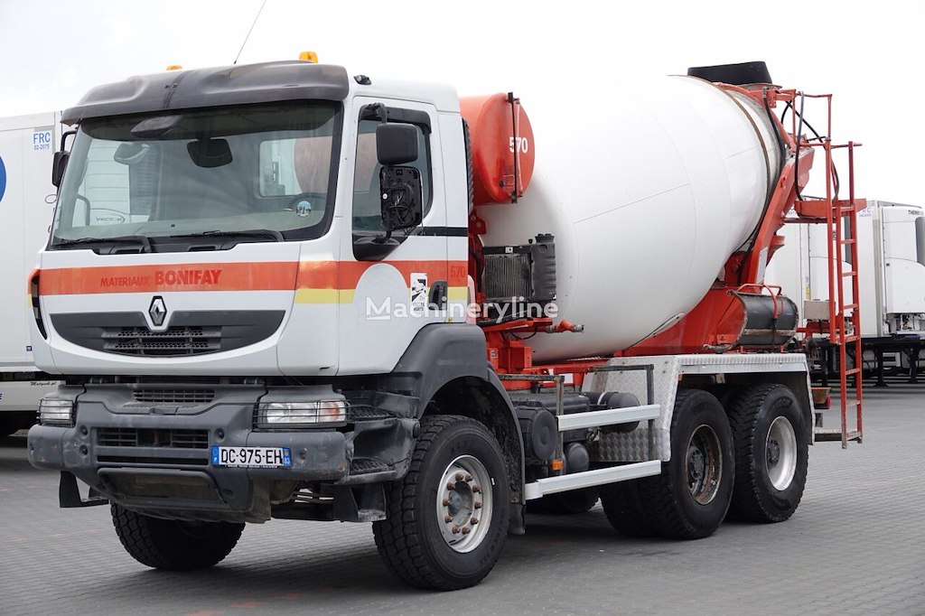 Renault KERAX 460 kamion s mešalicom za beton