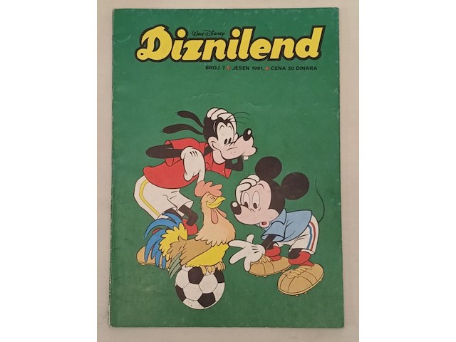 Diznilend broj 7 jesen 1981 Walt Disney