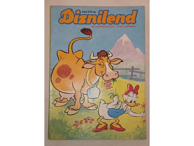 Diznilend broj 5 proleće 1981 Walt Disney