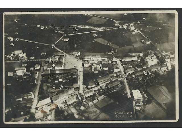 kolasin - snimak iz aviona - 1931