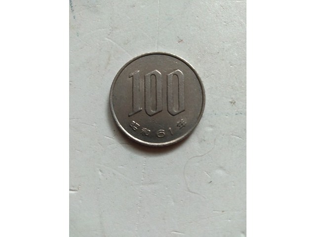 100 jena Japan, 1986.