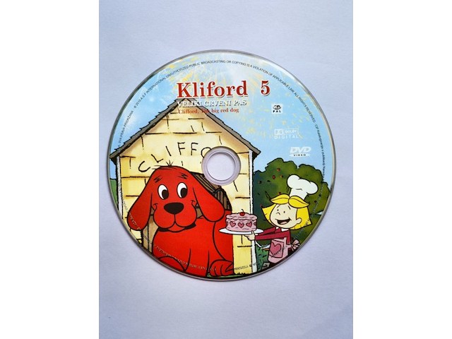 Kliford, Veliki crveni pas, DVD br. 5