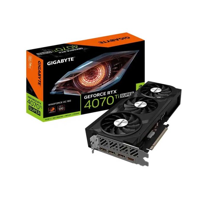 Grafička kartica Gigabyte GeForce RTX 4070 Ti Super 16GB GV-N407TSWF3OC-16GD