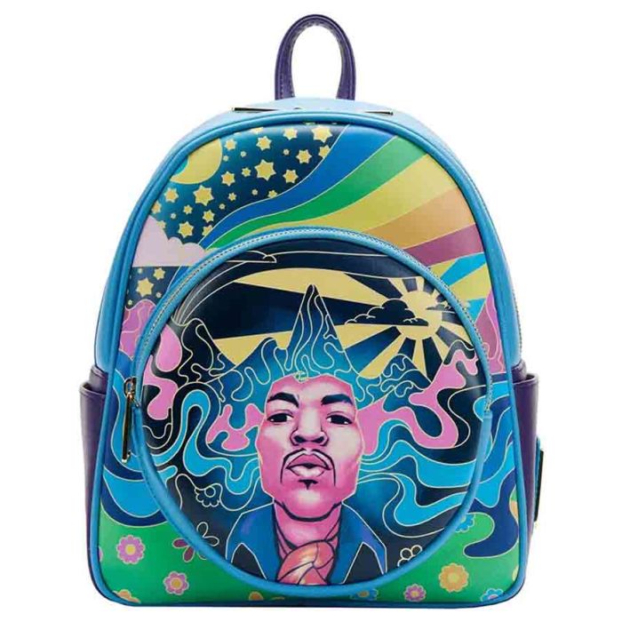 Ranac Jimi Hendrix Psychodelic Landscape Zip Mini