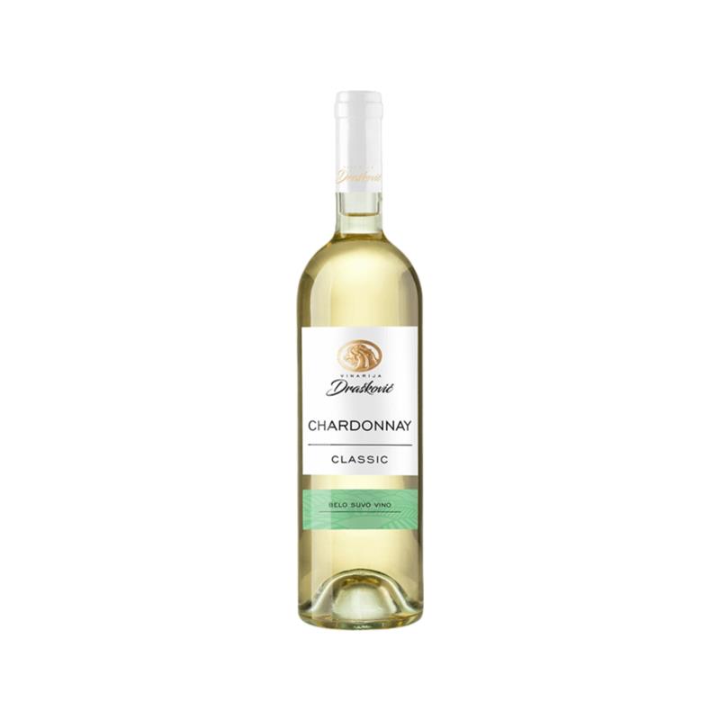 Vino Chardonnay 0.75L Vinarija Drašković