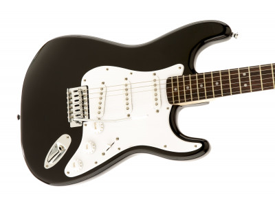 Squier By Fender Legacy Bullet Stratocaster with Tremolo LRL Black