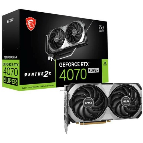 MSI nVidia GeForce RTX 4070 12GB SUPER VENTUS 2X OC