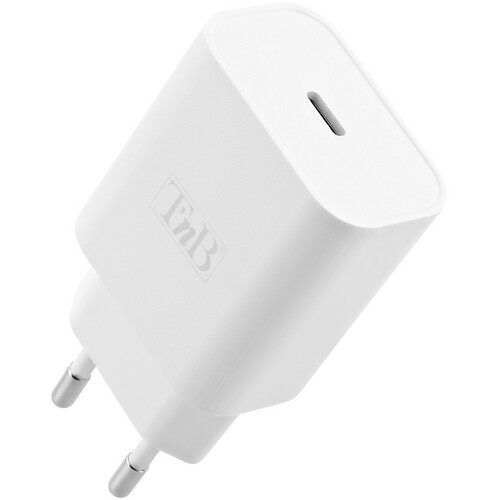 TNB CHPD20W2 ZIDNI PUNJAC SA USB-C KONEKTOROM, 20W, BELI