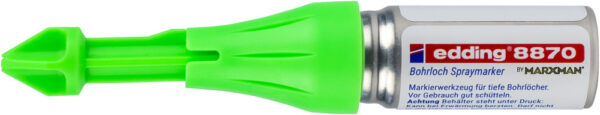 Marker-sprej za obeležavanje kroz rupu E-8870 svetlo zelena Edding