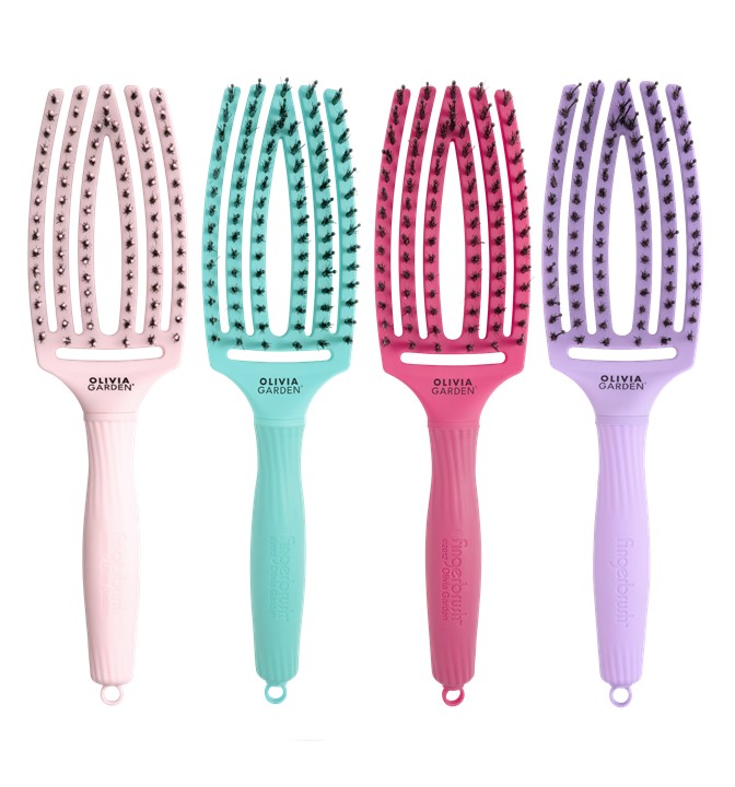 Olivia Garden četka za kosu Fingerbrush Care Iconic Boar&Nylon