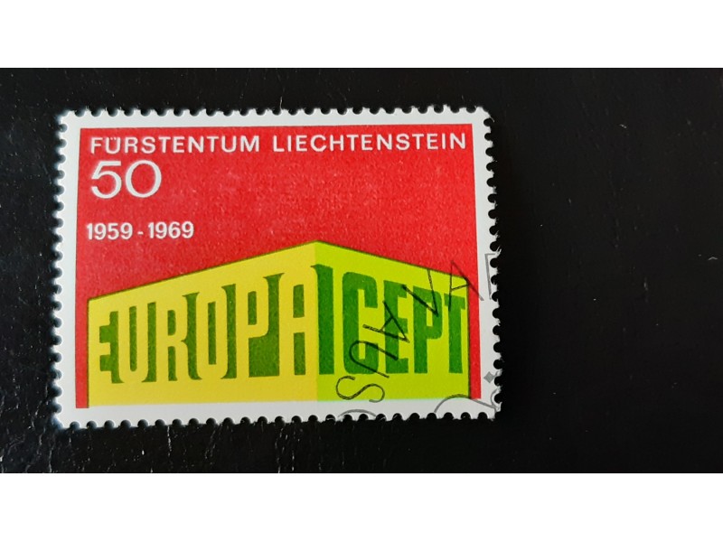 LIECHTENSTEIN 1969 CEPT