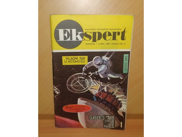 EKSPERT NAUČNO-TEHNIČKI MAGAZIN BROJ 1 APRIL 1967.