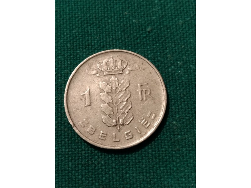 1 franak 1951 belgija