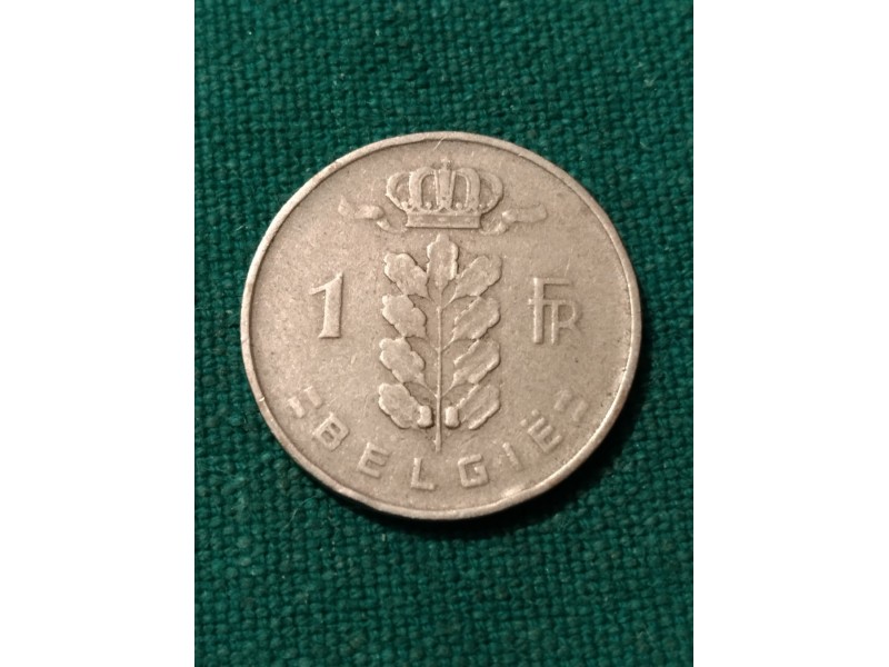 1 franak 1952 belgija