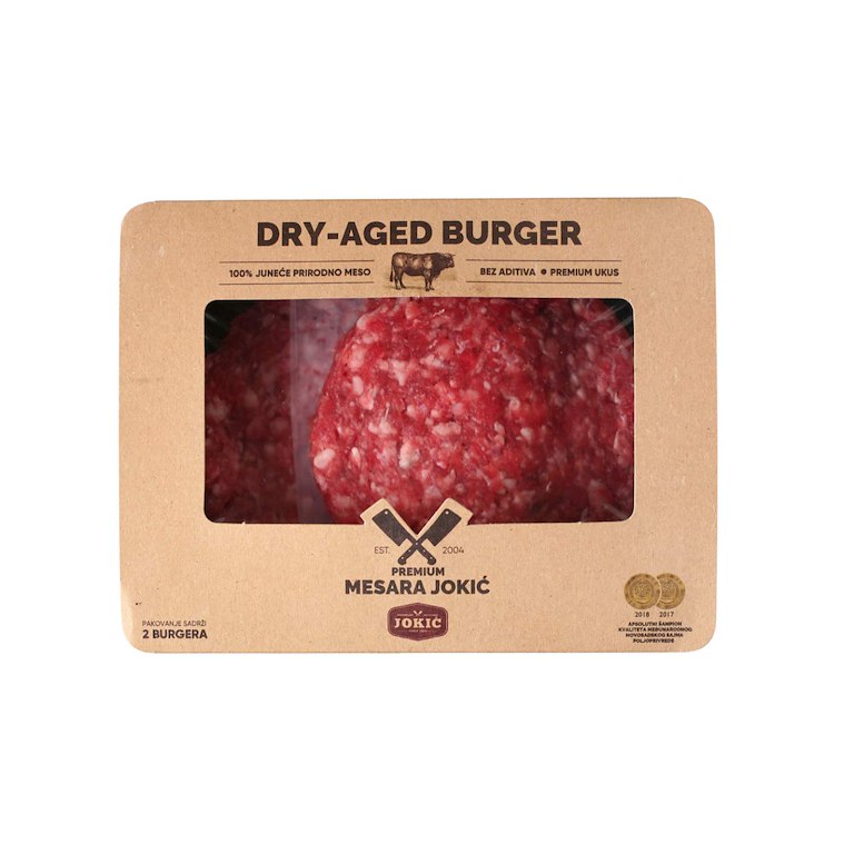 Jokić dry agred burger 400g