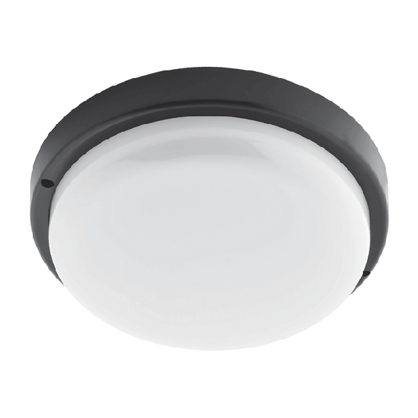 LED plafonska svetiljka 20W 4000K IP54 crna