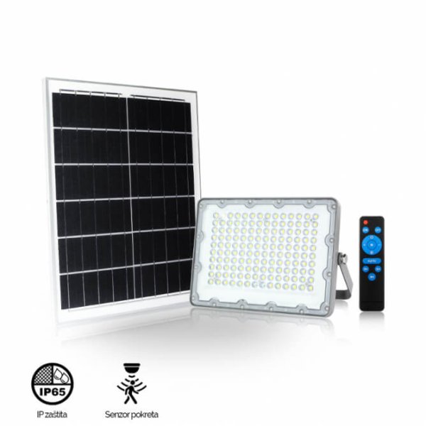 Solarna zidna lampa A03 60W 4000K IP65 250358