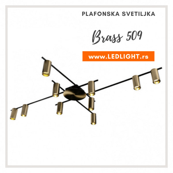 Luster brass 509