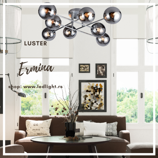 Luster Ermina 8xE14