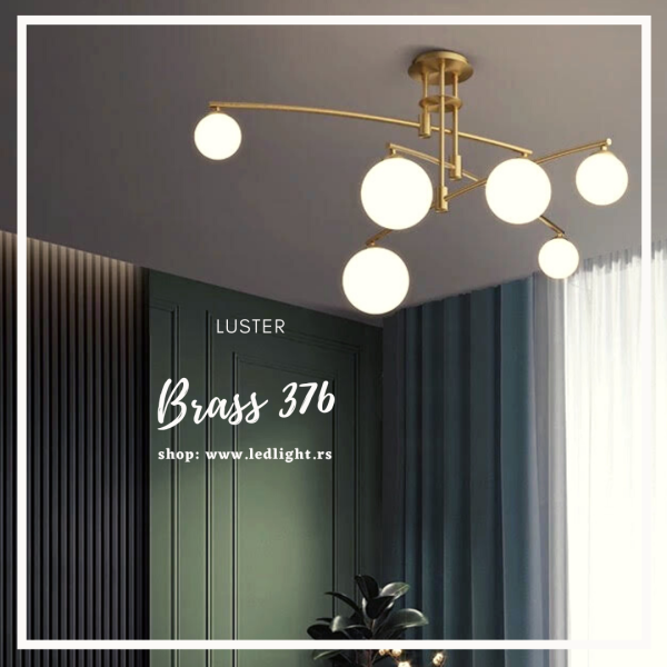 Luster brass 376