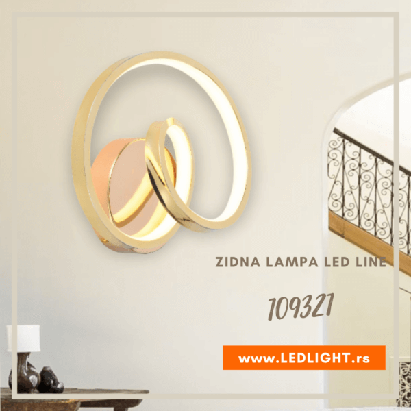 Zidna lampa LED Line 109321