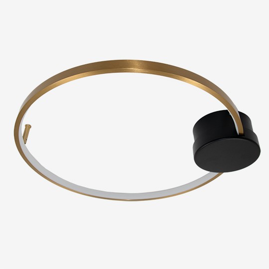 Plafonjera LED Line 109132 brass Ø600