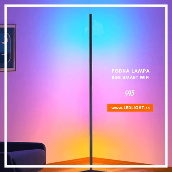 Podna lampa 595 RGB SMART WIFI