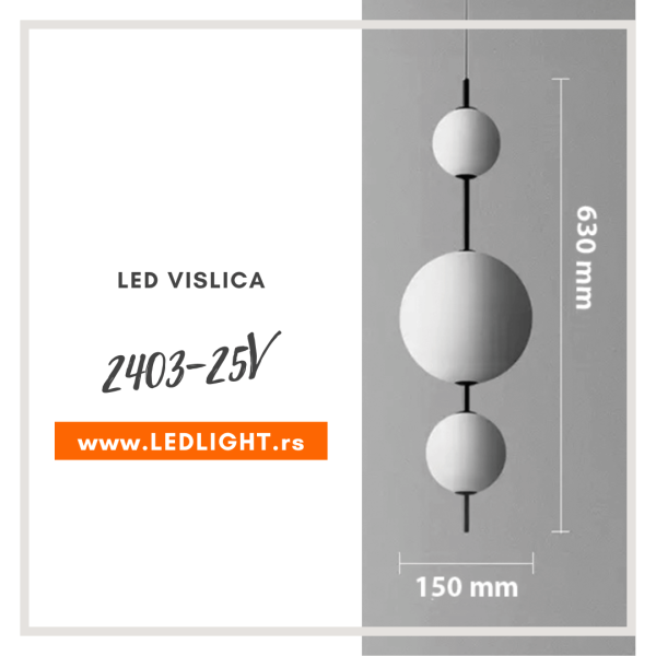 LED visilica 2403-25V