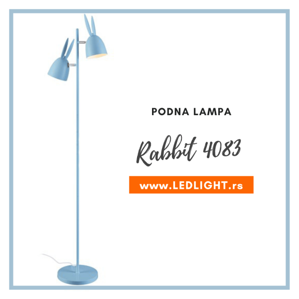 Podna lampa Rabbit 4083 plava