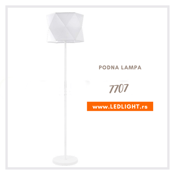 Podna lampa 7707 WH