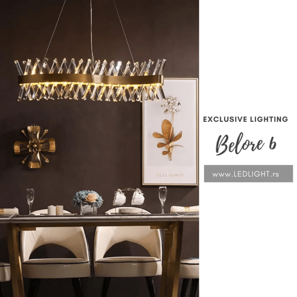 Luster Belore6-Exclusive Lighting80W 4000K