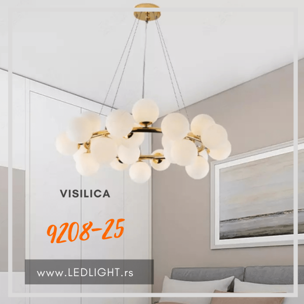 Visilica 9208-25 brass